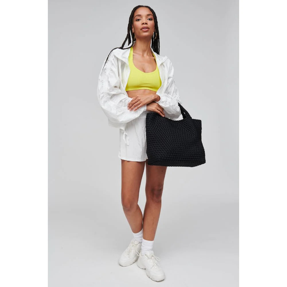 Sol And Selene Sky's The Limit Medium Tote- Black – Styleartist