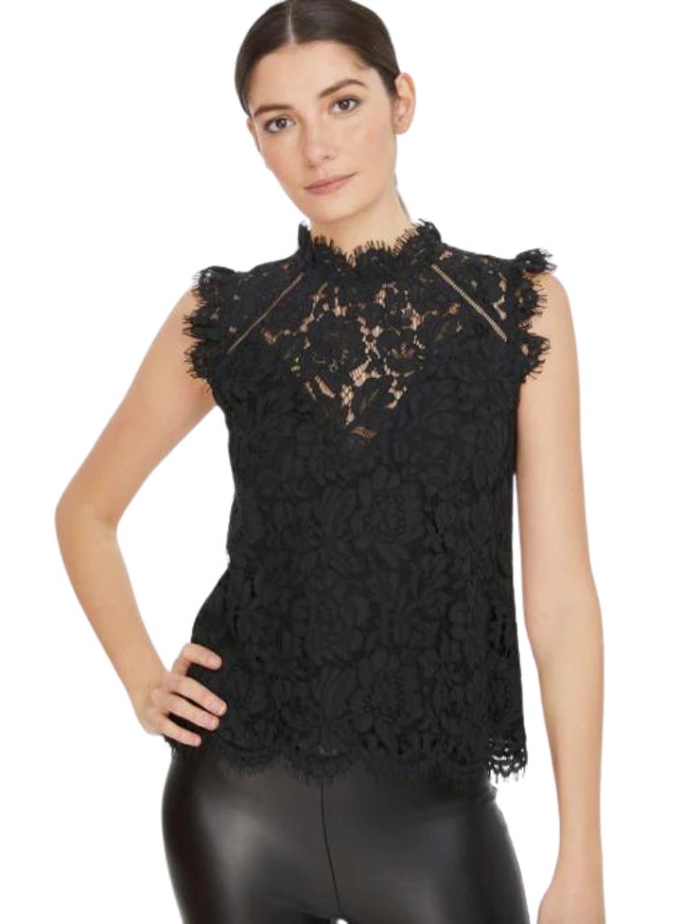 Generation Love Mari Sleeveless Lace Top - Black – Styleartist