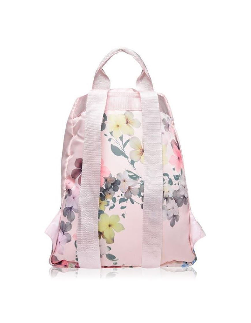 Ted Baker Arvid Floral Backpack- Baby Pink – Styleartist